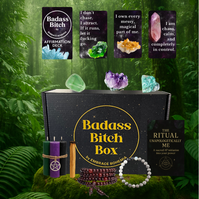 Empowerment Crystal Subscription Box | Badass Bitch Box – Embrace Bohemia