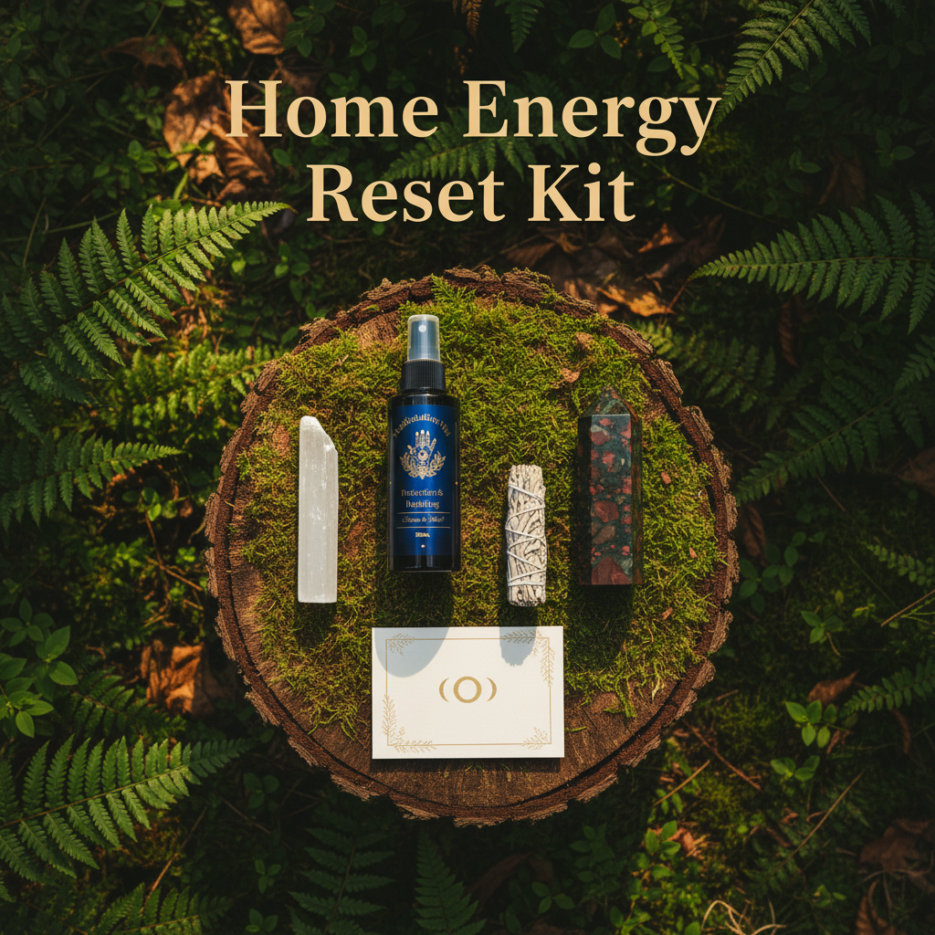 Home Energy Reset Kit - Standard Edition | Sage, Crystals & Protection ...